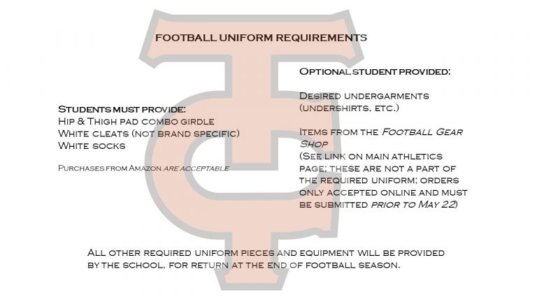 Football – Tocoi Creek High School