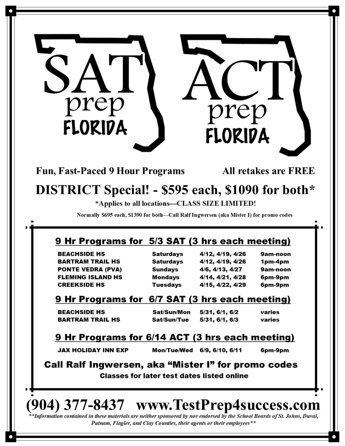Standardized Testing for College – School Counseling